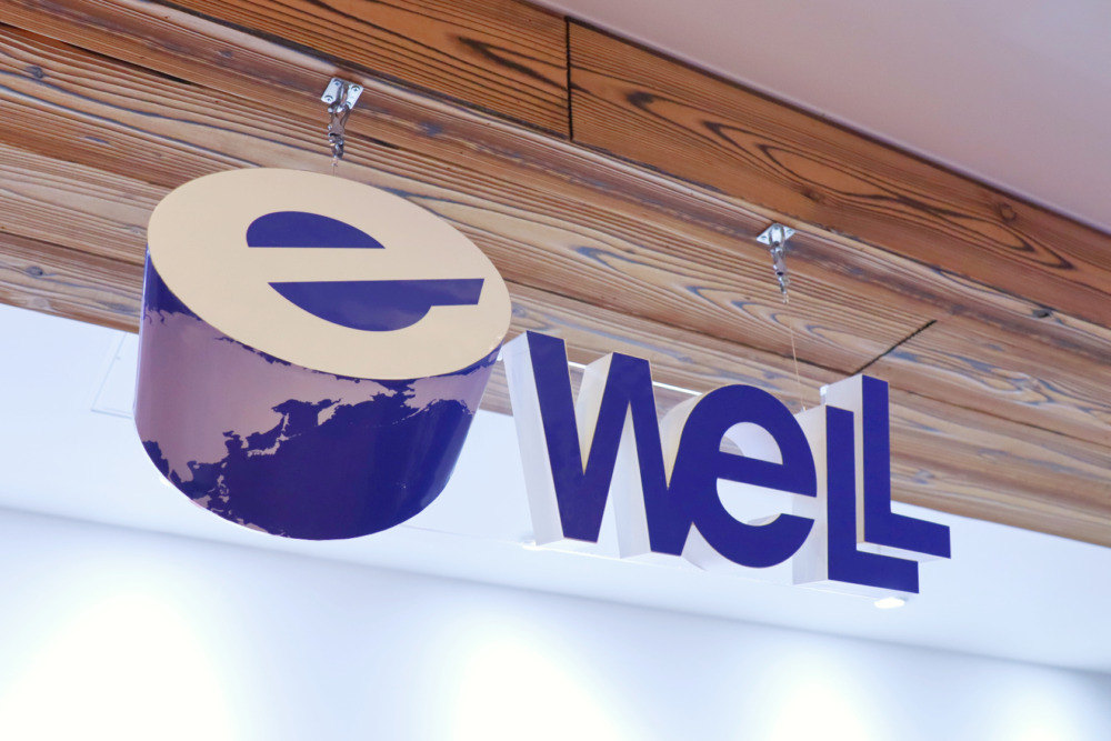 eWeLLのエントランスロゴ（発行体提供・2022年8月31日） – CAPITAL EYE